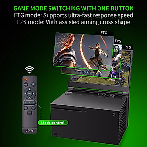 G-STORY 12.5‘’ Portable Monitor for Xbox Series X, UHD 4K Portable Gaming Monitor IPS Screen for Xbox Series X（not Included） with Two HDMI, HDR, Freesync, Game Mode, Travel Monitor for Xbox Series X
