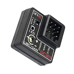 SKYRC GC301 Gyro Sensor Automatic Stability Control Gyro for Adjusting RC Cars Steering Output