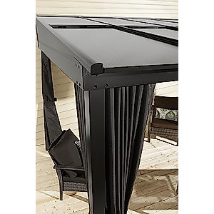 Sojag Pompano 10 Ft. X 10 Ft. Wall Gazebo