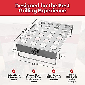 Misko Mountain Flavor Company Pepper Cooking Tray with Core Tool