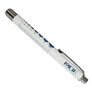 MDF Instruments Tromner Neurological Reflex Hammer with Built-in Brush and MDF LUMiNiX Illuminator Medical Professional Diagnostic Penlight
