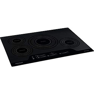 Frigidaire FGIC3066TB Gallery 30" Electric Induction Cooktop, Built-in 4-Burner, Vitroceramic Glass, Black