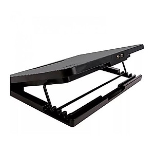 Laptop Cooler Cooling Pad, Dual Fan USB Powered Gaming Cooling Pad Stand High Speed Laptop Cooling Pad for 14in 15in 17in Devices