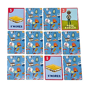 Upbounders by Little Likes Kids - Camping Outdoors Go Fish! Card Game - Classic Family Game for Kids Toddlers Preschool - Diverse, Multicultural Matching Pairs Game