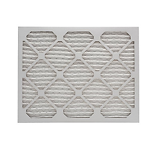 Aerostar 14x24x1 MERV 11 Pleated Air Filter, AC Furnace Air Filter, 6 Pack (Actual Size: 13 3/4"x 23 3/4" x 3/4")