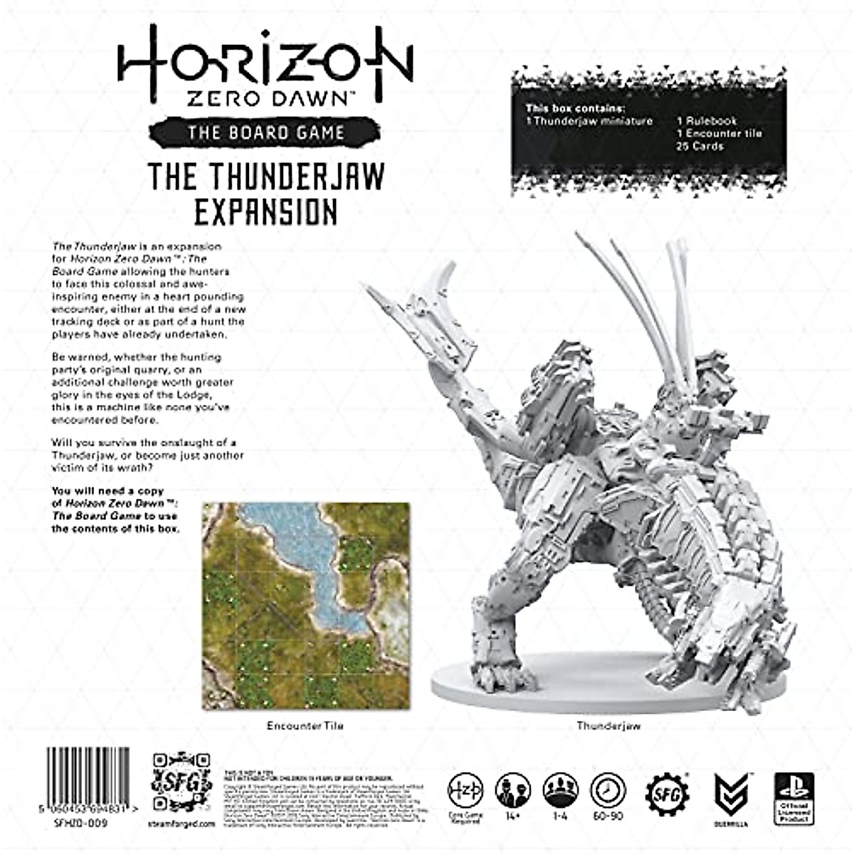 Steamforged Games Horizon Zero Dawn The Board Game - Thunderjaw Expansion,Multi