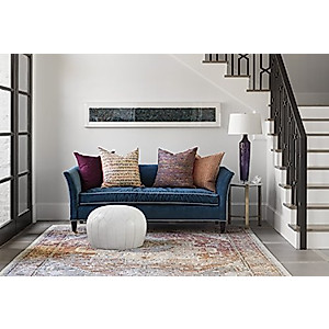 Loloi Javari Berry/Sunrise 2'-6" x 8'-0" Runner Rug