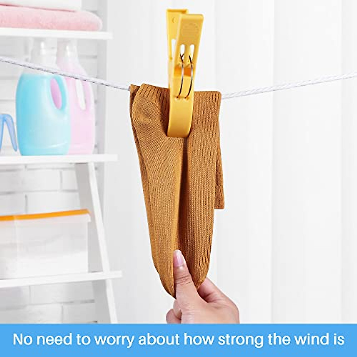 Beach Towel Clips for Chairs - Plastic Clothes Pins for Beach Chairs, Towel Holder Clips, Set of 16, Beach Accessories for Vacation