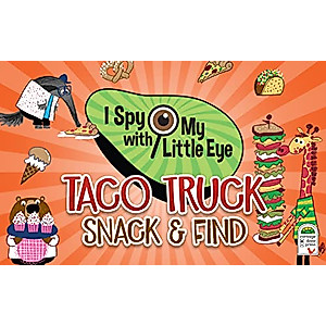 I Spy With My Little Eye Taco Truck Snack & Find - Kids Search, Find, and Seek Activity Book, Ages 3, 4, 5, 6+