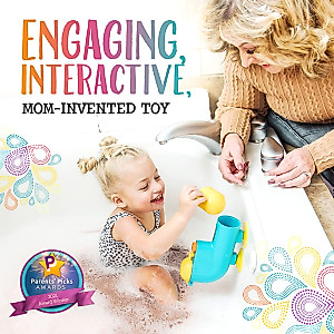 Fill N' Splash Submarine Bath Toy - Bath Toys for Toddlers 1-3 - 4 - 5 Years Old Bath Tub Toys for Boys & Girls - Toddler Bath Toys - Bathtub Toys - Baby Bath Toys - Perfect for Toddler Bath