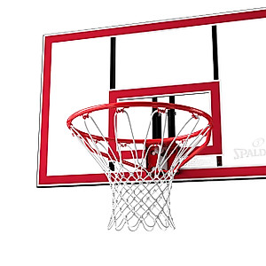 Spalding 44" Shatter-Proof Polycarbonate Backboard & Rim Combo