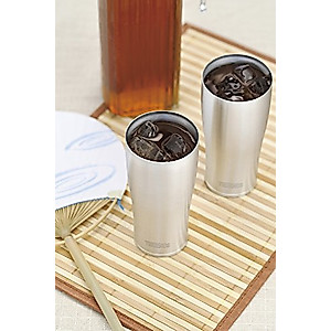 Thermos JDE-420 S Vacuum Insulated Tumbler, 14.2 fl oz (420 ml), Stainless Steel