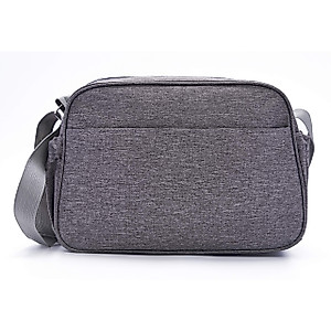 Diaper Bag Maternity Mother Baby Bags Multifunction Travel Pack Large Capacity (Gray)