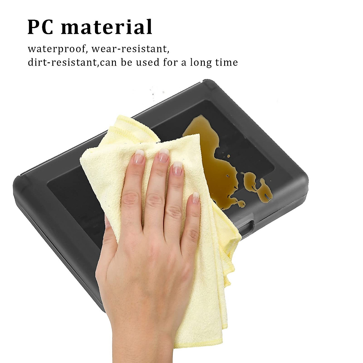 OUKENS Game Card Storage Box, 28 in 1 PP Plastic Game Card Case Holder Cartridge Storage Box for Nintendo DSL LL(Black)