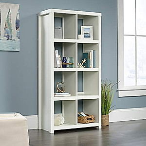 Sauder HomePlus 8-Cube Bookcase, White finish