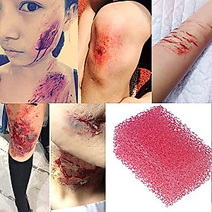 Wismee Professional 6 Color Bruise Wheel for Special Effects Makeup Face Body Paint Oil with Sponges Hunting Camo Face Paint Set for Concealment Camouflage Portable Costume Makeup Kit