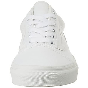 Vans Women's UA Old Skool Sneakers, True White, 8 Medium US