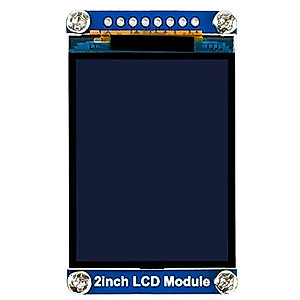 waveshare General 2inch IPS LCD Display Module 240×320 Resolution 2.0inch Monitor Embedded Controller RGB, 262K Color Display Color LED Backlight ST7789 Driver SPI Interface