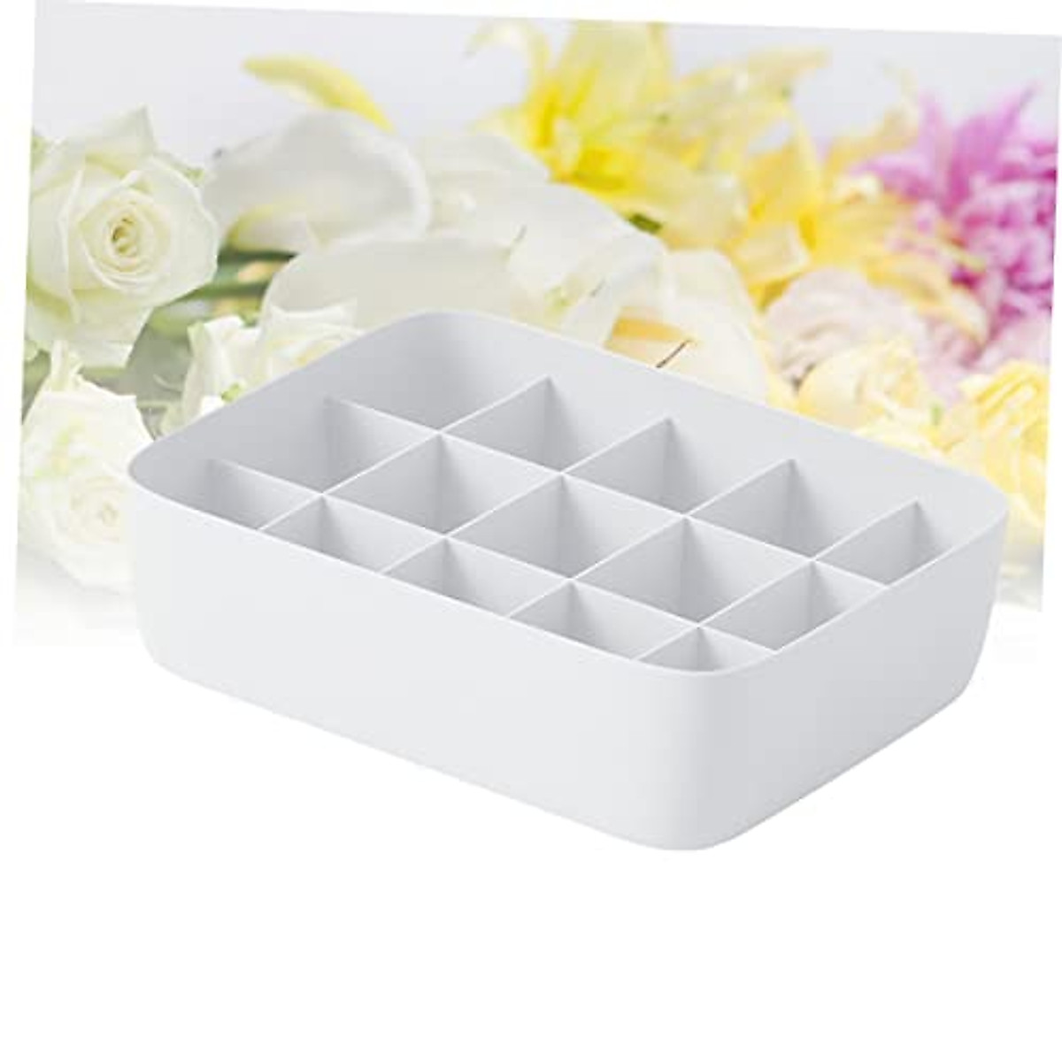 Zerodeko Box Plastic Storage Boxes Plastic Baskets Vanity Storage Organizer Bra Drawer Organizer Panties Drawer Organizer Underwear Storage Box Storage Basket Stackable Basket Divider Sock