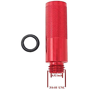 imUfer Extended Run Gas Cap Adapter, Mess Oil Changes Funnel and Generator Magnetic Tip Dipstick Oil Dip Stick for Inverter Generator for EU1000i 2000i 3000i (Red)