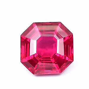 6.95 Ctw Flawless Mozambique Pigeon Blood Red Ruby Radiant Cut Gemstone GIT Certified Beautiful and Luster Making Jewelry & Ring Product