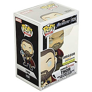 Funko Pop! Marvel: Avengers Game - Thor (Glow in The Dark), Amazon Exclusive