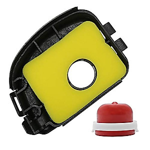 595660 Air Cleaner Cover 799579 Air Cleaner Foam Filter 594281 Primer for Lawn Mower BS 2Pack