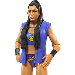 Mattel WWE Basic Action Figure, Indi Hartwell, Posable 6-inch Collectible for Ages 6 Years Old & Up
