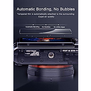 Screen Protector Glass Designed for Fujifilm X-A5 X-A3 X-A10 Camera, WH1916 9H Tempered Glass Anti-Bubble Anti-scratch Ultra-Clear [3-Pack]