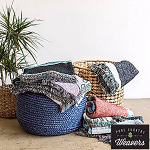 Pure Country Weavers Grandmothers - Tender Love Blanket by Audrey Jean Roberts - Gift Tapestry Throw Woven from Cotton - Made in The USA (72x54)