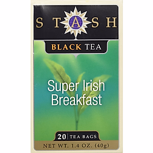 Stash Premium Black Tea Super Irish Breakfast - 20 Tea Bags
