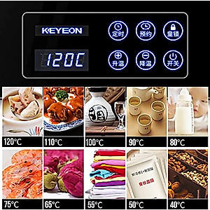 Buffet Warming Tray Hot Plate with Adjustable Temperature Control, Party Chafing Dish, Electric Food Warmer for Kitchen, Dining Room,Black,16x11inch (Black 31x19inch)