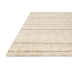 Loloi Chris Loves Julia x Chris Collection CHR-02 Natural/Sage, Transitional 18" x 18" Sample Rug