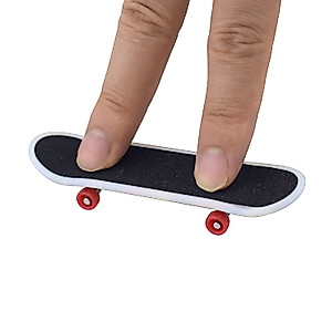 MOONZON 12PCS Finger Toy Skateboards,Finger Scooter,Creative Fingertip Alloy Finger Sports Toys, Intellectual Toys, Novelty Toys Gifts
