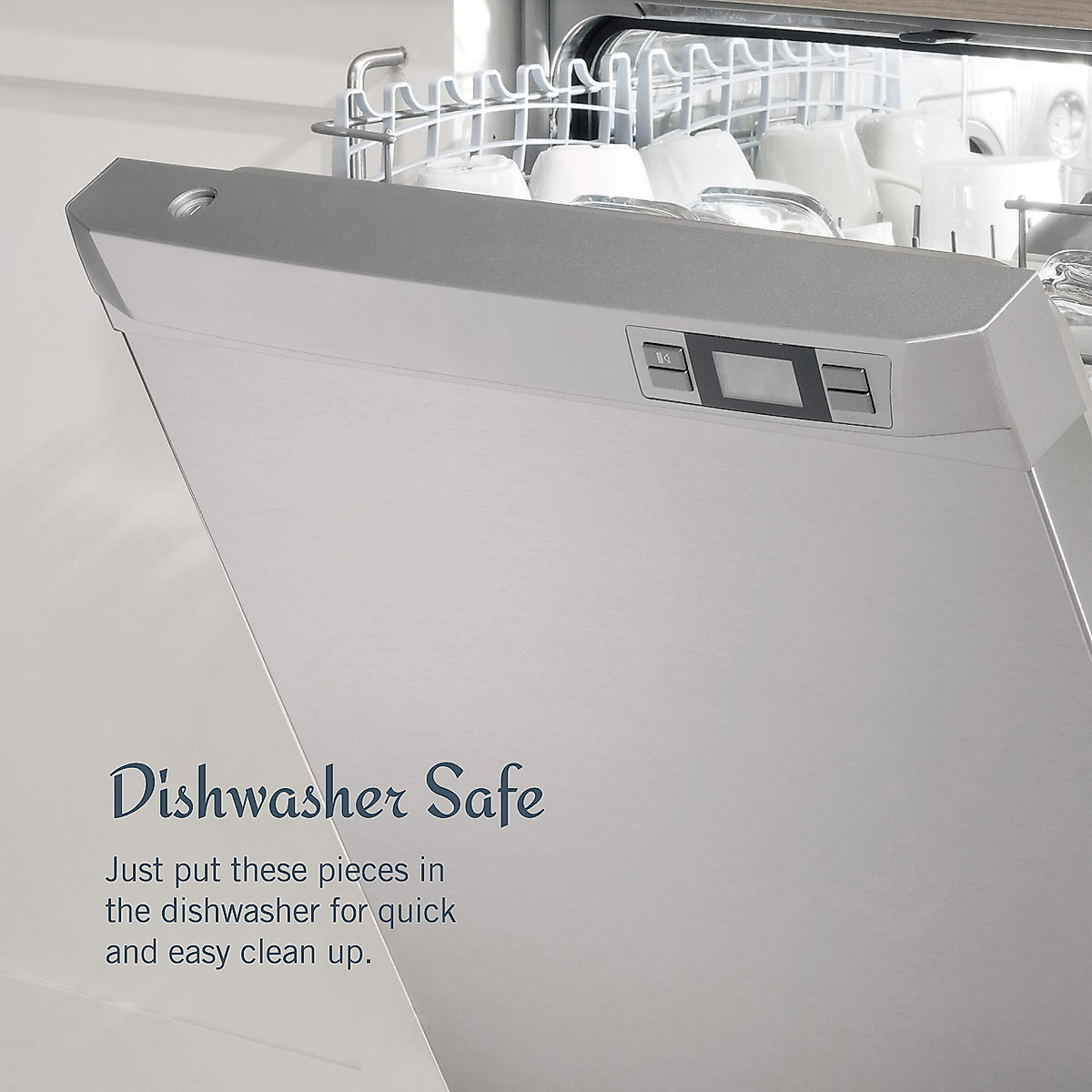 Mikasa Harmony 65 Piece Silverware Set, 18.10 Polished Mirror Stainless Steel, Service for 12 with Set