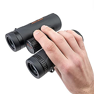 Athlon Optics 8x42 Midas G2 UHD Black Binoculars with Eye Relief for Adults and Kids, High-Powered Binoculars for Hunting, Birdwatching, and More
