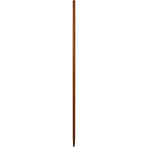 SPARTA Flo-Pac Tapered Mop Handle, Broom Handle with Wood Handle for Cleaning, 61.1 X 1.1 Inches, Tan, (Pack of 12)