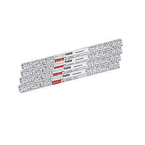 d-c-fix 346-0180-4PK Decorative Self-Adhesive Film, Grey Granite, 17" x 78" Roll, 4-Pack