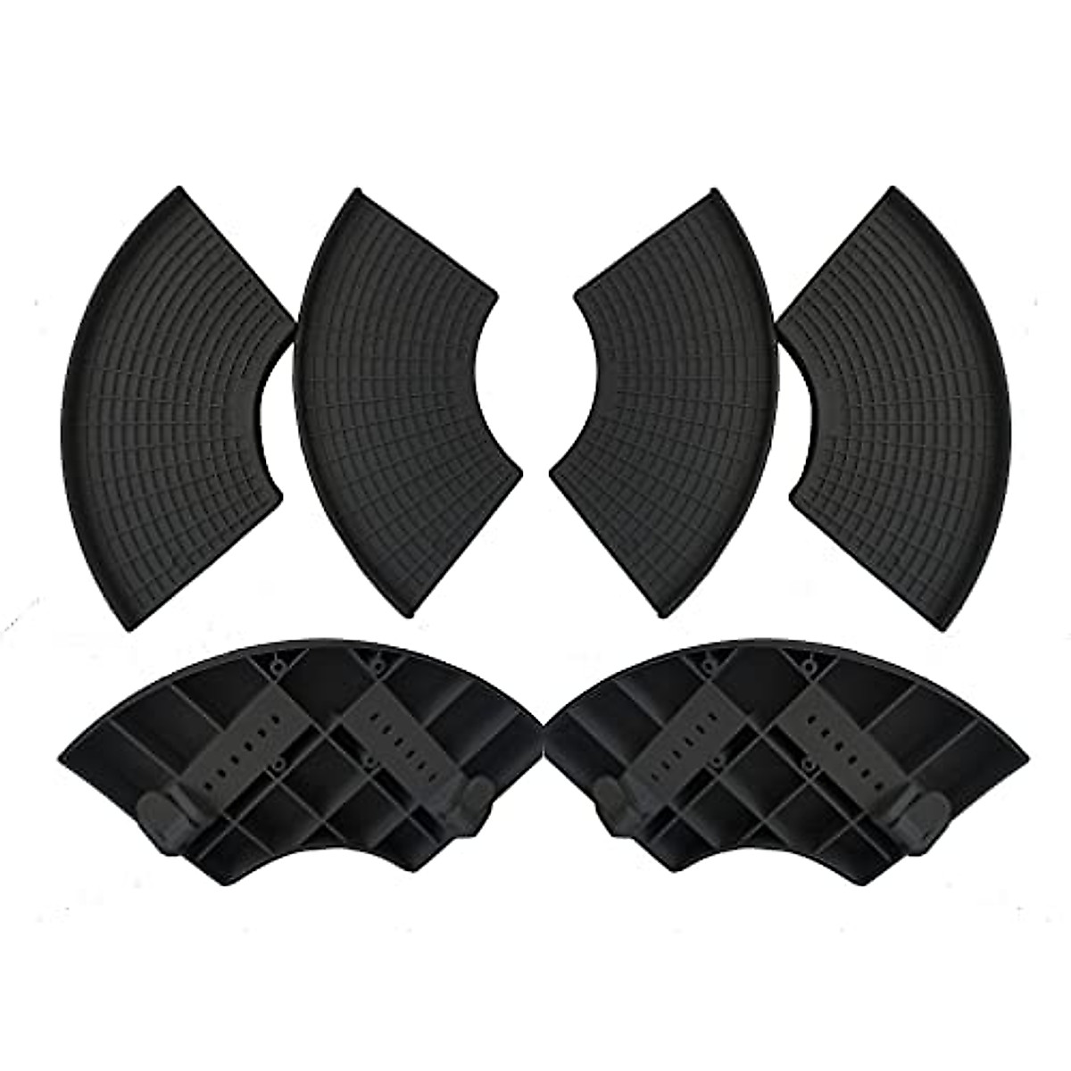 Adjustable Plant Stand (15-20’’) with Wheels Large Potted Planter Plant Stand on Wheels Pound Heavy Duty Plant Dolly Movable Plant Caddy Adjustable Rolling Tray Coaster…