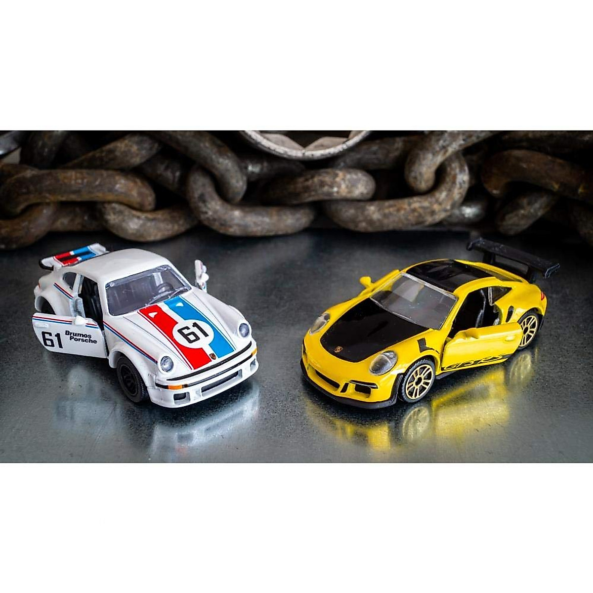 Majorette 1:64 Porsche Edition 5-Pack Die-cast Cars, Toys for Kids and Adults (212053171)