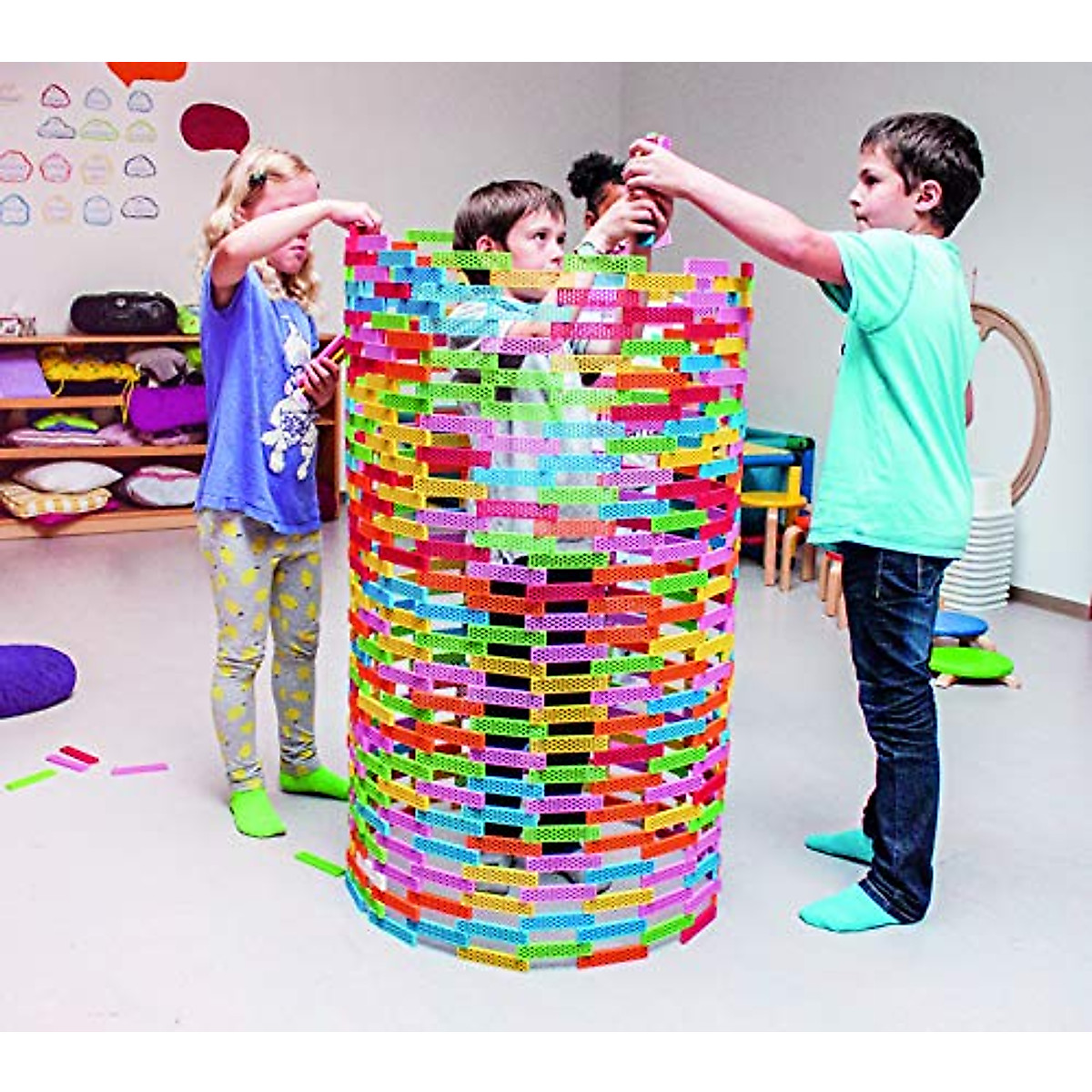 Tegu 40 Piece Perfect Blocks Building Set Purple & Blue (Amazon Exclusive)