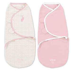 Little Me Original Swaddle 2-PK Prima Ballerina (SM)