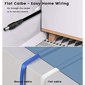Extension Cable Replacement for dot Kids Edition, dot 4th gen, Alexa dot 3rd Generation, Show 5 - Charger Power Extension Cord 16ft