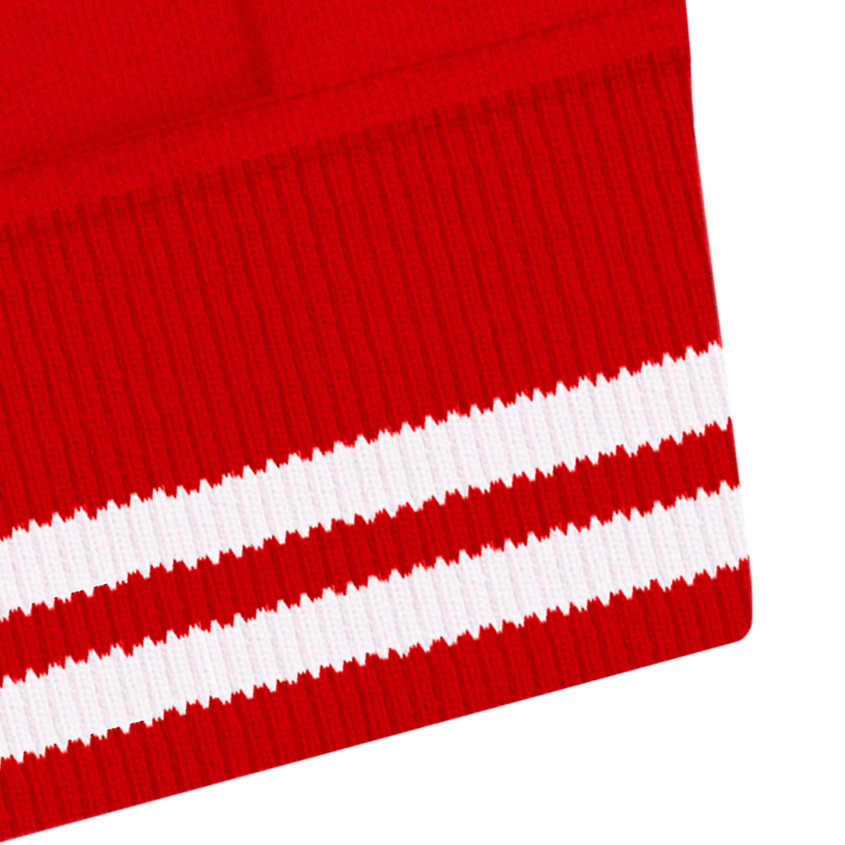 Creative Knitwear College Baby NCAA Officially Licensed Letterman Varsity Jacket - Maryland Logo - Red - 6-9 Months