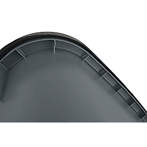 Rubbermaid Commercial Products BRUTE Rollout Trash/Garbage Can/Bin with Wheels, 50 GAL, Blue, for Restaurants/Hospitals/Offices/Back of House/Warehouses