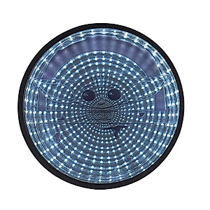Disney Star Wars: The Mandalorian, The Child Round Infinity Mirror 9"x9"