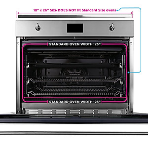 GRIDMANN 18" x 26" Commercial Grade Aluminum Cookie Sheet Baking Tray Pan Full Sheet - 12 Pans