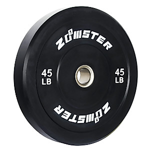 45LB Bumper Plate Olympic Weight Plate Bumper Weight Plate with Steel Insert
