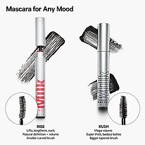 MILK Makeup KUSH Volumizing Mascara - Vegan, Clean, Cruelty-free - Fuller, Healthier Lashes - 0.34 Fl Oz