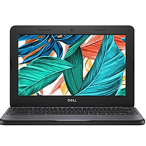 Dell Chromebook 11 3100 Rugged Chromebook, 11.6" HD Anti-Glare Screen, Intel Celeron N4020, 4GB LPDDR4 RAM, 16GB eMMC Storage, Spill-Resistant Keyboard, HD Webcam, WiFi 5, Black, Chrome OS